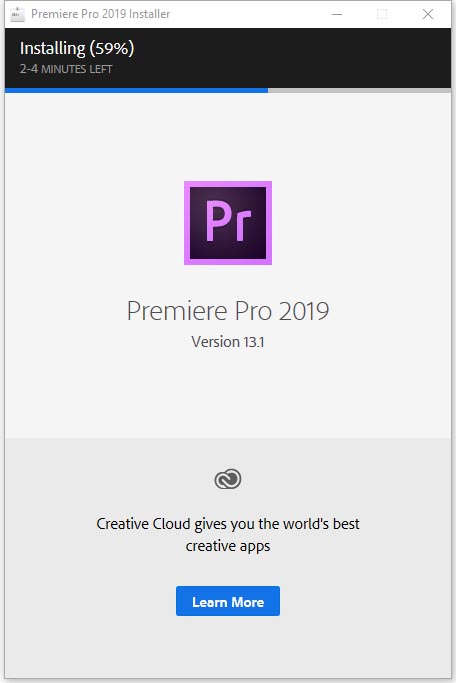 Обновление Adobe Premiere Pro CC 2019 (13.1.0.193)